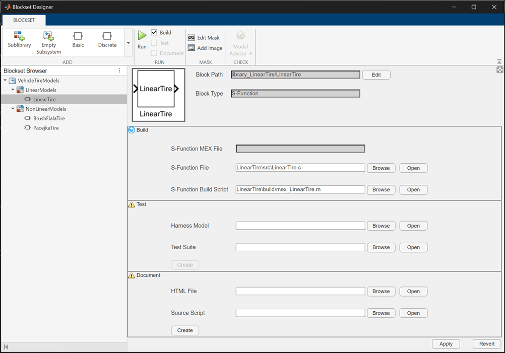 Design, Test, Document, and Deploy Simulink Blockset Using Blockset ...