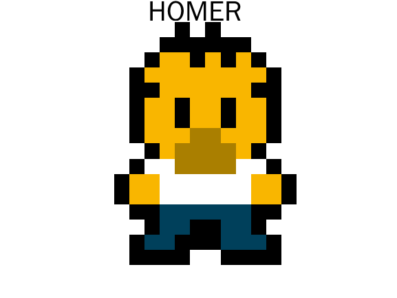 Homer Simpson - MATLAB Mini Hack